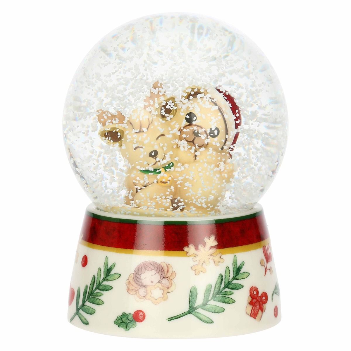 Boule à Neige Noël Boule à Neige THUN Avec Teddy Et Renne Robin - Arc ...
